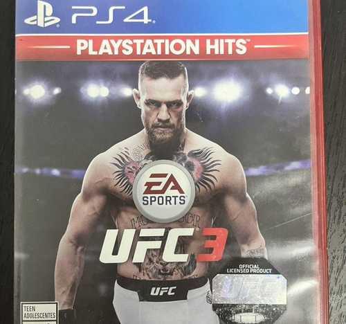 Игра UFC3 для PS4