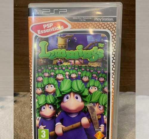 Игра Lemmings essentials PlayStation Portable