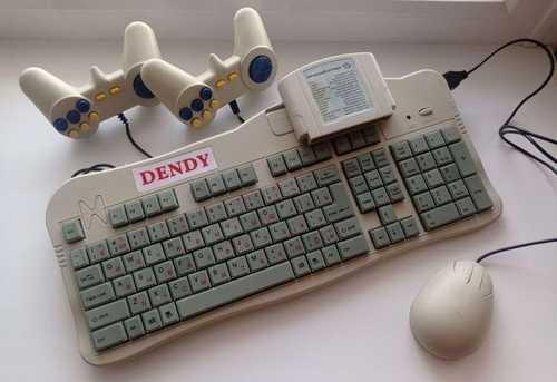 Развивающая клавиатура dendy, компьютер Dendy