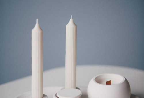 Ароматизированные свечи ручной работы набор