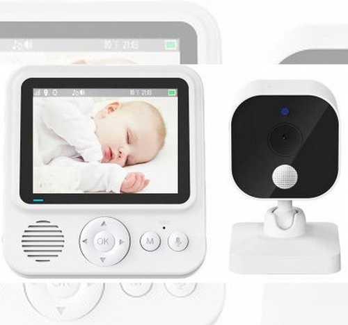 Видеоняня Xiaomi Baby Monitor Camera 2,4Ghz BMC900