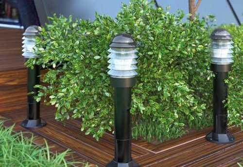 Садовый грунтовый светильник А85 бамбук