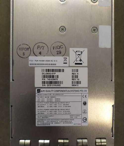 Блок питания Juniper PWR-MX480-2520-AC-S