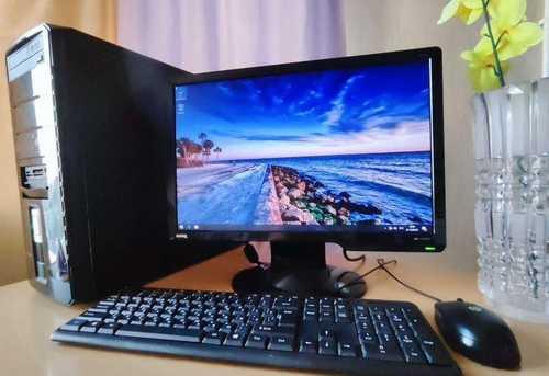Компьютер с монитором для игр и работы