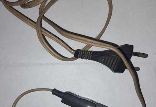 Сетевой кабель (СССР) для магнитофона квазар 303