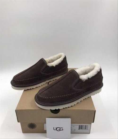 Угги Ugg Stitch Slip On Chocolate