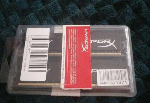 Cswur RAM HyperX fury Black DDR3 1600 мгц 2x8 гб