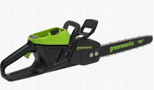 Безщеточная пила Greenworks GD60CS25K4