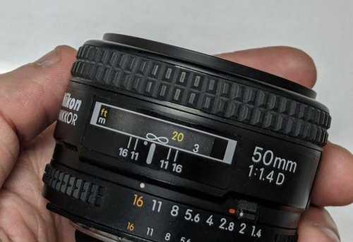 Nikon 50mm f 1.4d af nikkor