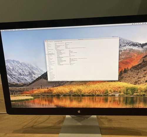 Монитор apple thunderbolt display 27