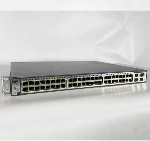 Б/У Коммутатор Cisco WS-C3750-48PS-E