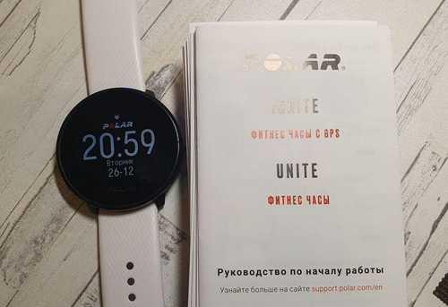 Фитнес-часы polar unite WHI S-L