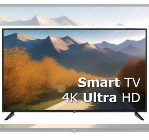 Dexp SMART TV 4k, 50 дюймов салют тв