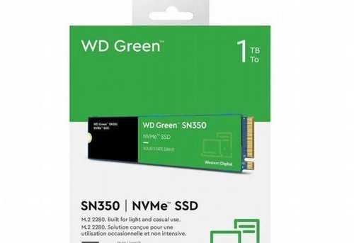 SSD M.2 накопитель WD Green SN350 1Tb