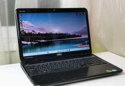 Ноутбук Dell i5 2410M/GT 525M/SSD/RAM 4GB