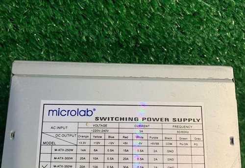Блок питания 350Wt Microlab M-ATX-350W