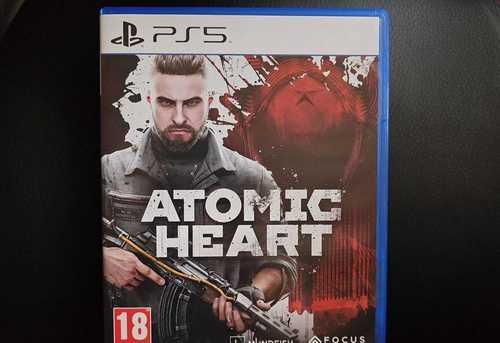Atomic heart ps5 диск,обмен на RoboCop Rogue city