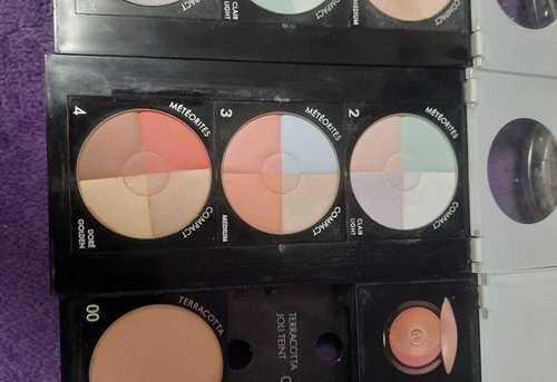 Guerlain бронзер terracotta, prisme пудра дживанши