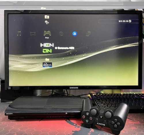 Sony playstation 3 super slim прошитая