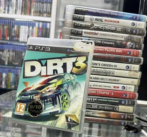 Dirt 3 ps3 + прокат