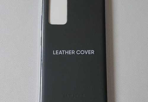 Чехол Leather Cover на Samsung Note 20 оригинал
