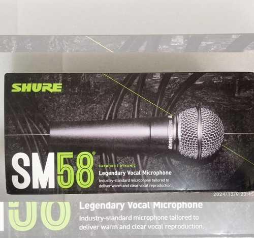 Оригинальный микрофон shure SM-58LC