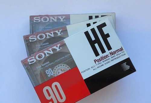 Аудиокассета Sony HF90 запечатанная