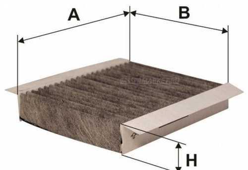 Filtron K1105A-2X Фильтр салона угольный