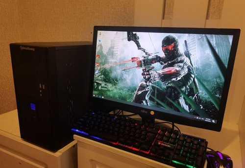 Игровой 4х4 Ггц,16 гигов,GTX750 DDR5 c ЖК 20"