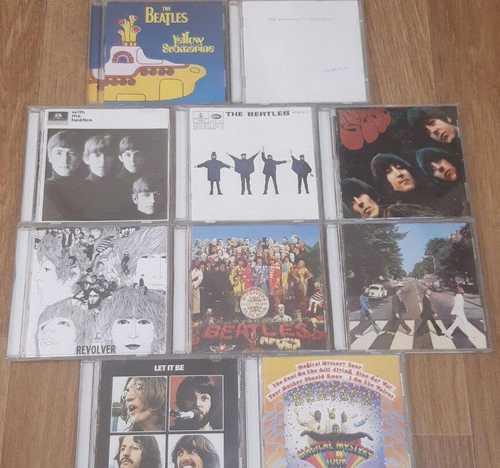 Cd диски the Beatles, 9 1шт