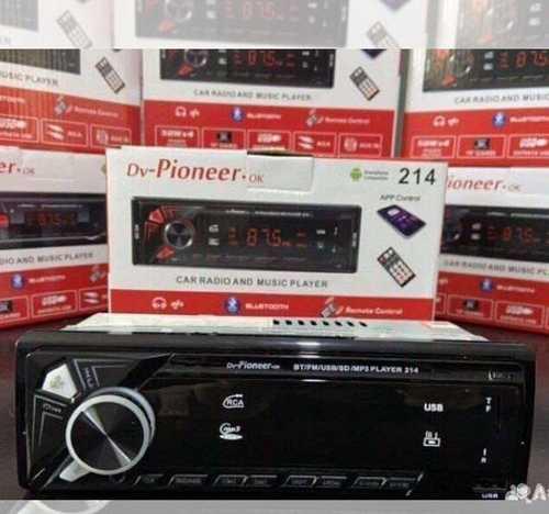 Магнитола Pioneer 214 с Bluetooth