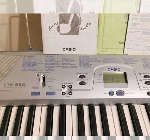 Синтезатор casio ctk 230