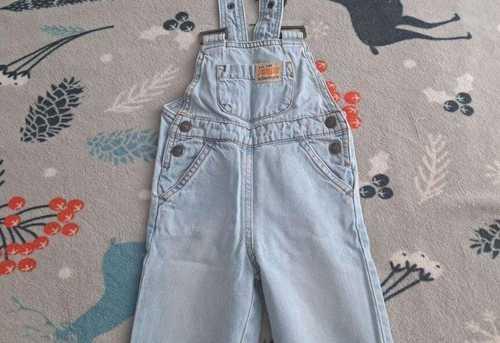 Детский комбинезон джинсовый 62 и 68 размеры