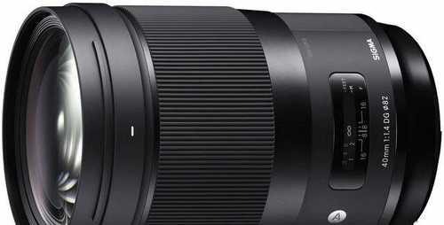 Sigma AF 40mm F/1.4 DG HSM ART Nikon (Новый)