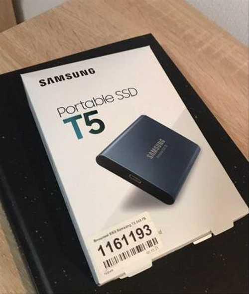 Внешний накопитель Samsung portable SSD T5 500 gb
