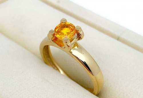 Золотое кольцо с камнями 585пр. размер: 16,6