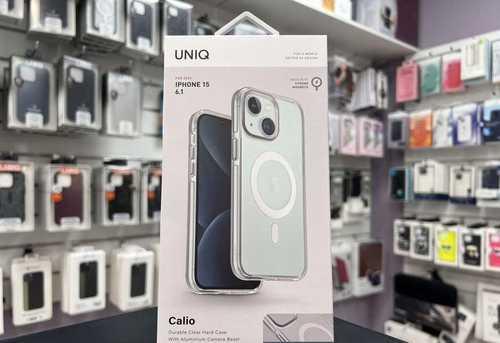 Чехол для iPhone 15 Uniq Calio (MagSafe)