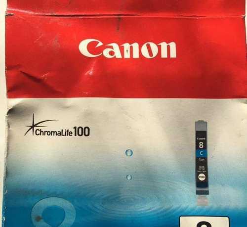 Картридж Canon CLI -8C, голубой