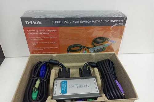 KVM переключатель D-Link KVM-121