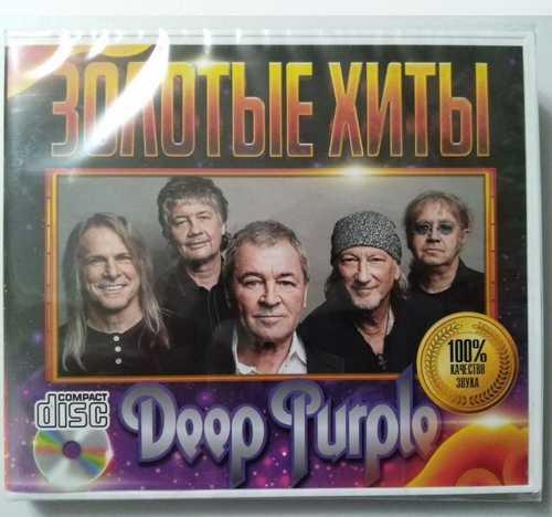 CD диск. deep purple. Золотые хиты