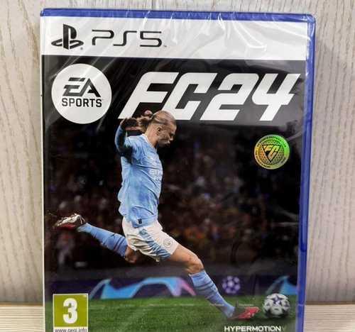 EA FC 24 PS5 диск FIFA 24 (русская озвучка)