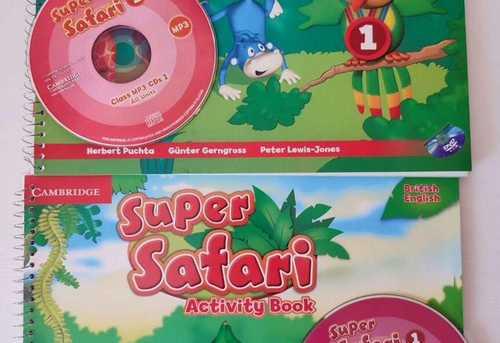 Комплект учебников Super Safari 1 с дисками
