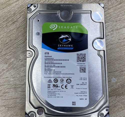 Жесткий диск Seagate Skyhawk 8TB (ST8000VX0022)