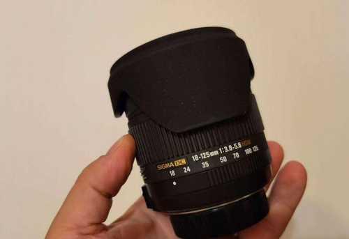 Sigma 18-125mm DC OS Nikon