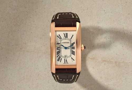 Cartier Tank Americaine Large Rose Gold 2505
