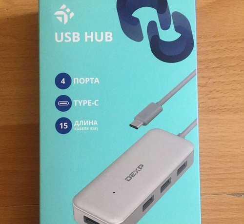 Usb разветвитель dexp TC4U-U3