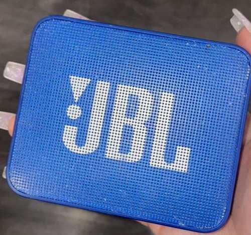 Колонка jbl go 2 синяя