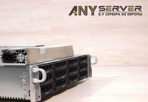 Сервер Supermicro 6027R 2x E5-2643v2 64Gb 12LFF