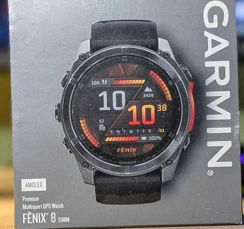 Garmin Fenix 8 51 mm amoled titan