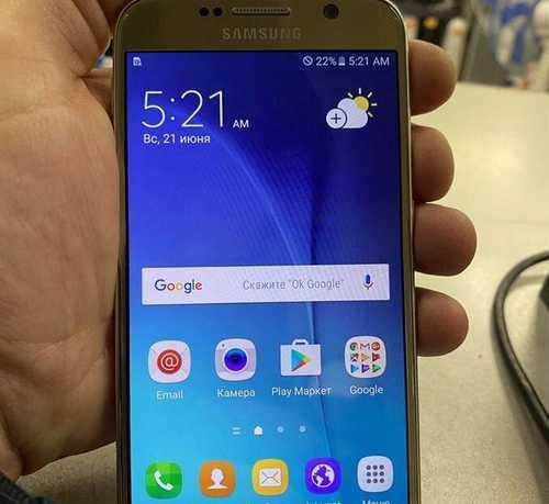 Телефон Samsung S6